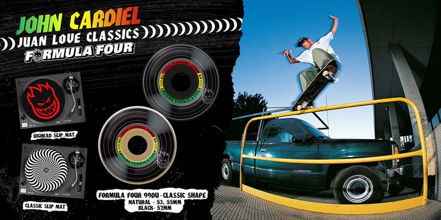 SPITFIRE FORMULA FOUR 99D CARDIEL JUAN LOVE (NATURAL) WHEELS 55 MM