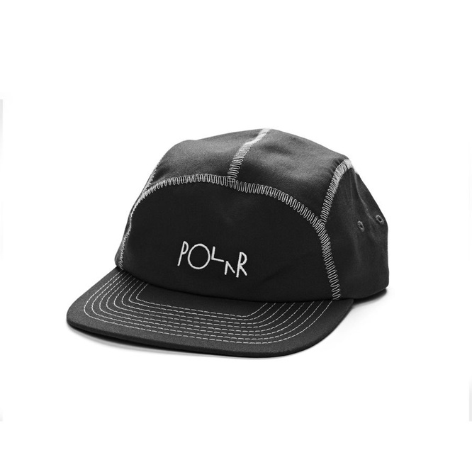 POLAR SKATE CO. BASIC HAT ZIG ZAG SPORT CAP (BLACK)
