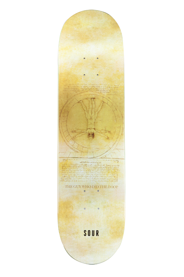 Sour Solution Loop Man Board (Medium+ Concave / Square Shape) 8.25"
