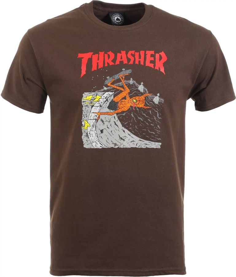 THRASHER NECKFACE INVERT (BROWN)