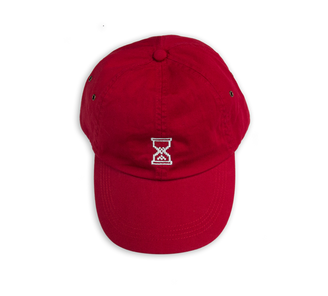 SOUR SKATEBOARDS HOURGLASS EMB BASIC CAP (RED/WHITE)
