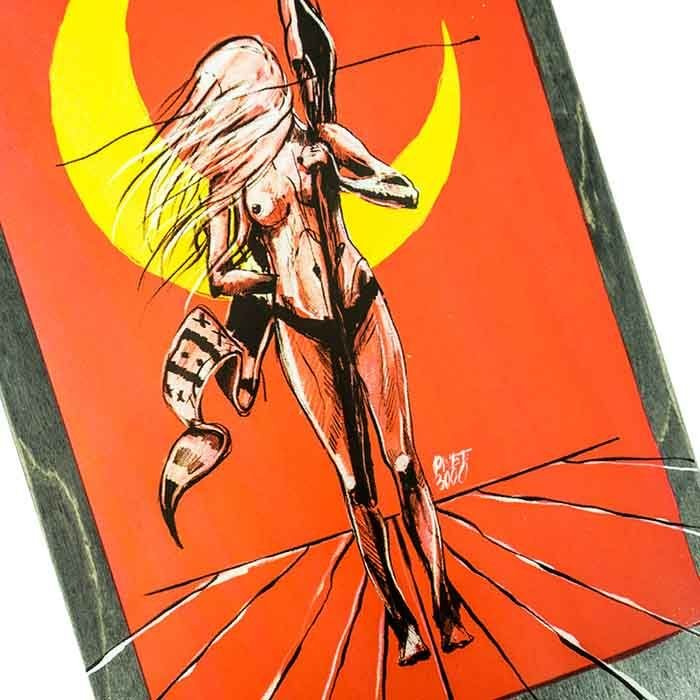 DECK YOUTH SKATEBOARDS X PWEE3000 THE NIGHT