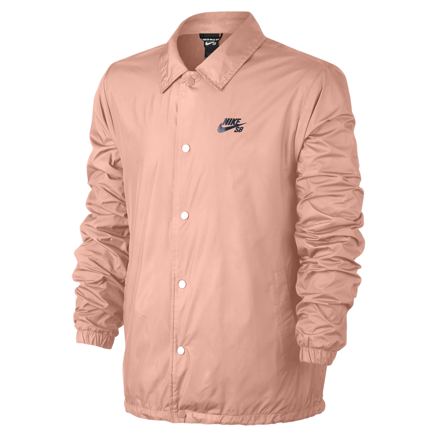 Nike SB Shield Coaches Jacket (Storm Pink / Obsidian)