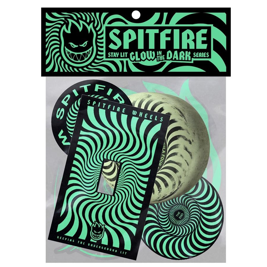 SPITFIRE STAY LIT CLASSIC STICKER PACK (6 STICKERS)