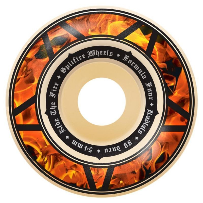 SPITFIRE FORMULA FOUR HELLFIRE RADIALS 99DU 54MM WHEELS