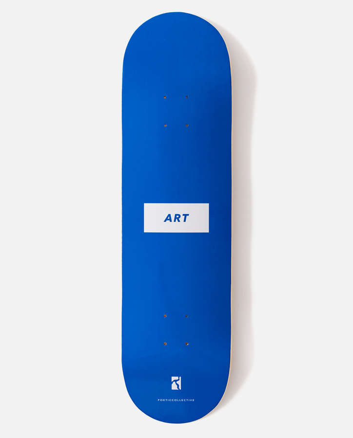 Poetic Collective ART / Blue (MC) board 8.375"