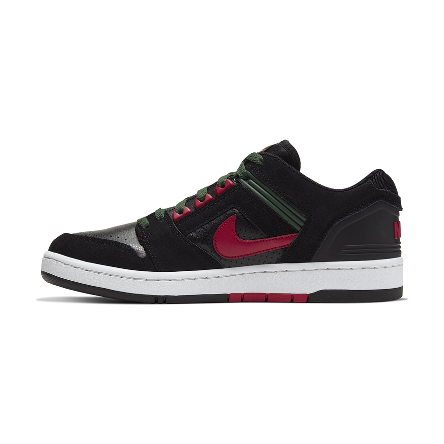 Buty Nike SB Air Force II Low (Black / Gym Red / Deep Forest)