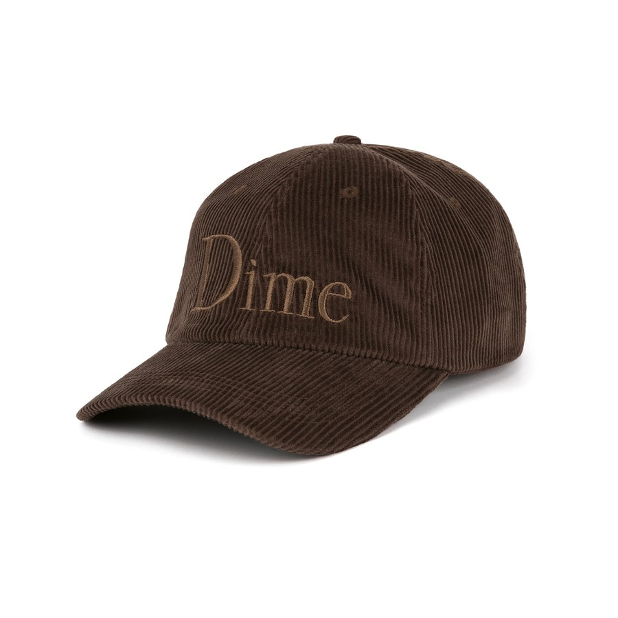 Dime Classic Cord Low Pro Cap (Brown)