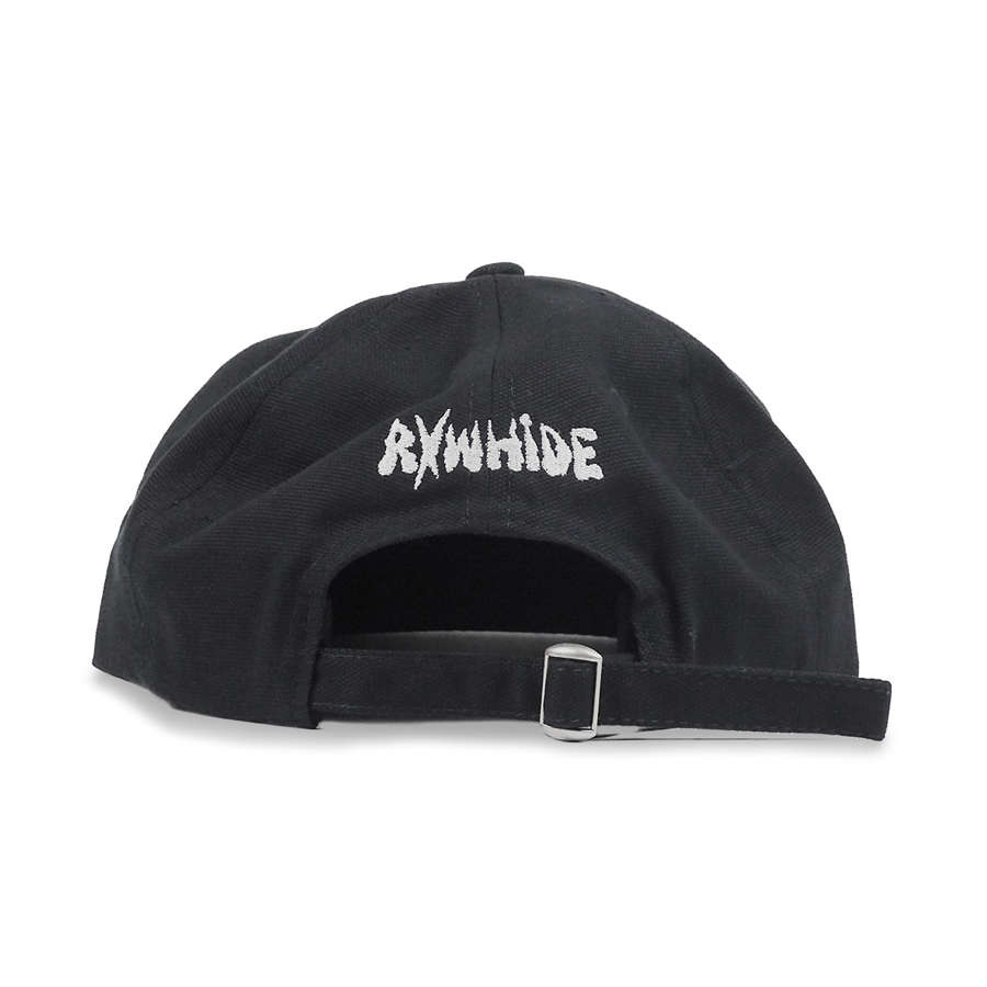 Raw Hide x Swanski Zilla 6 Panel Cap (Black)