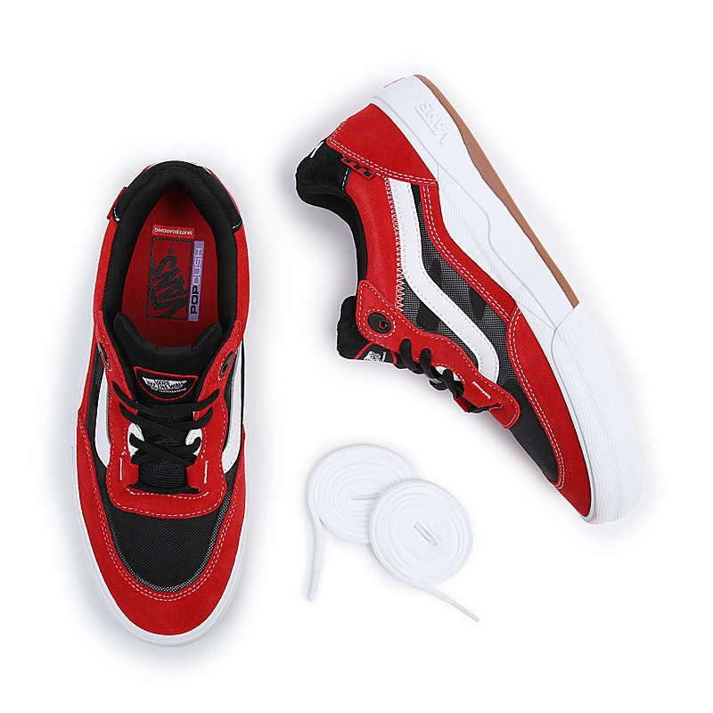 Vans Skate Wayvee (Athletic Black / Red)