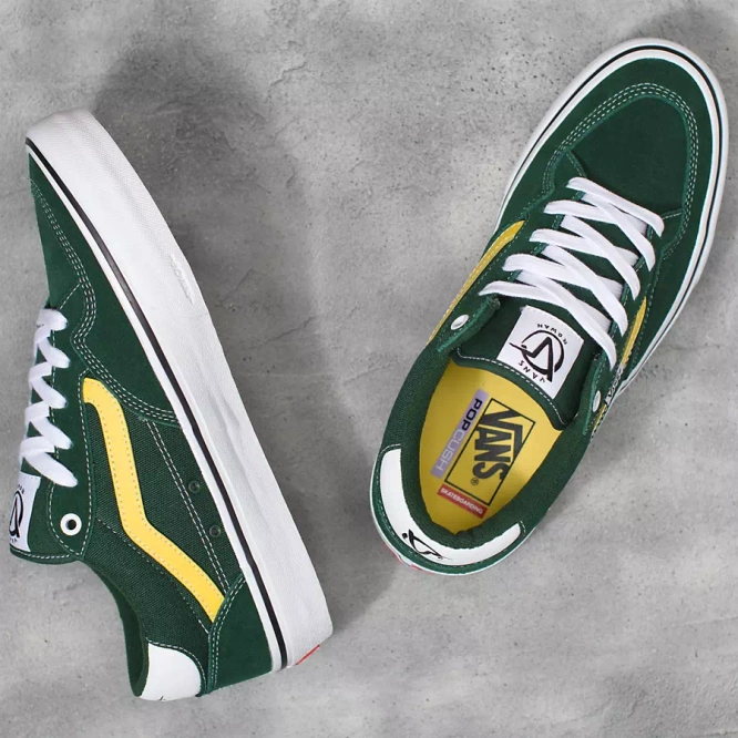 Vans Rowan (Dark Green / Yellow)